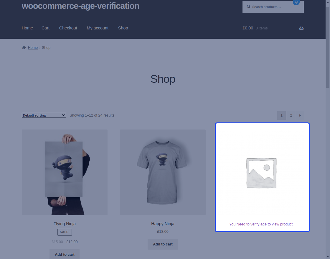 Age Verification System for WooCommerce by Webkul | CodeCanyon